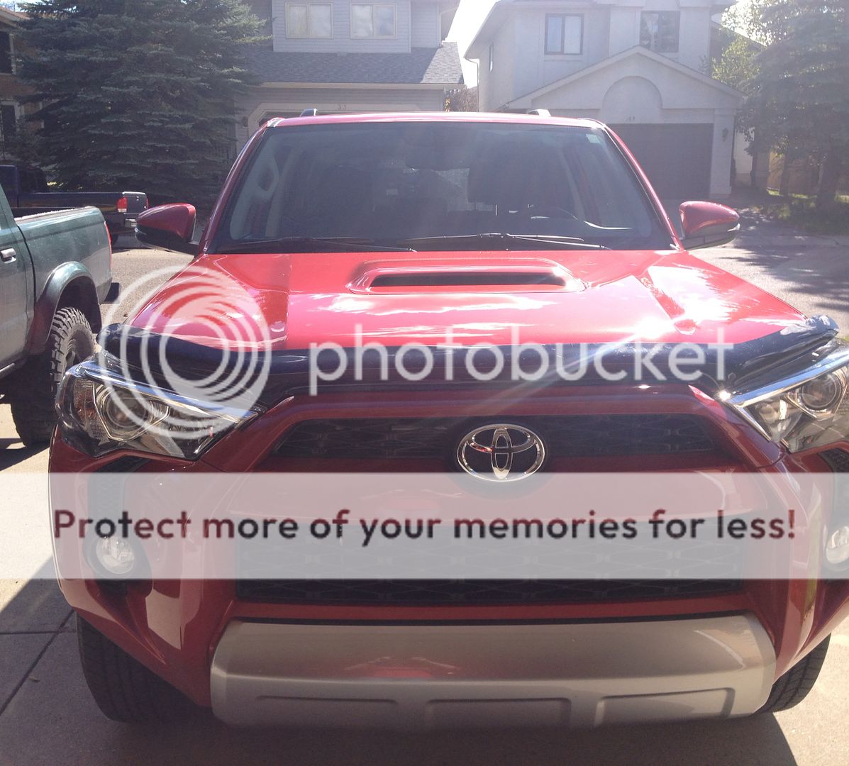 Just installed my AVS AeroSkin Hood Protector - Page 3 - Toyota 4Runner ...